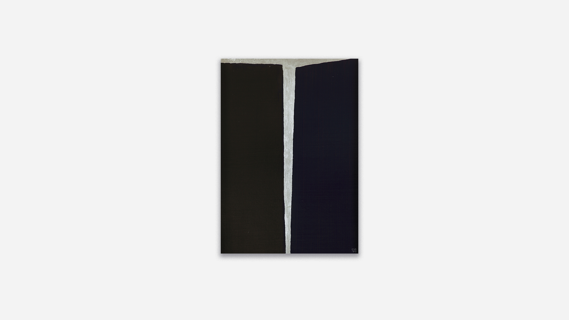 Anna-Eva Bergman, Peintures 1977 - 1987 Galerie Poggi